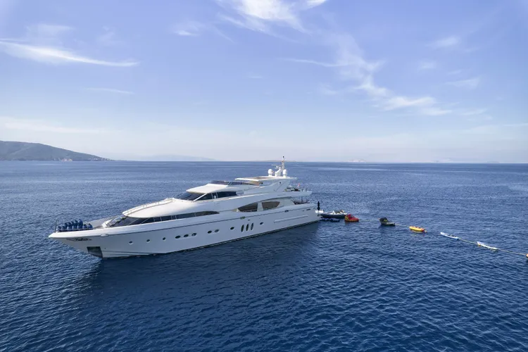 RINI yacht for charter (Posillipo-Rizzardi, 36.68m, 2009)